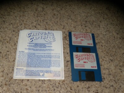 Cartoon Capers for the Atari ST on 3.5" disks. Tested | eBay