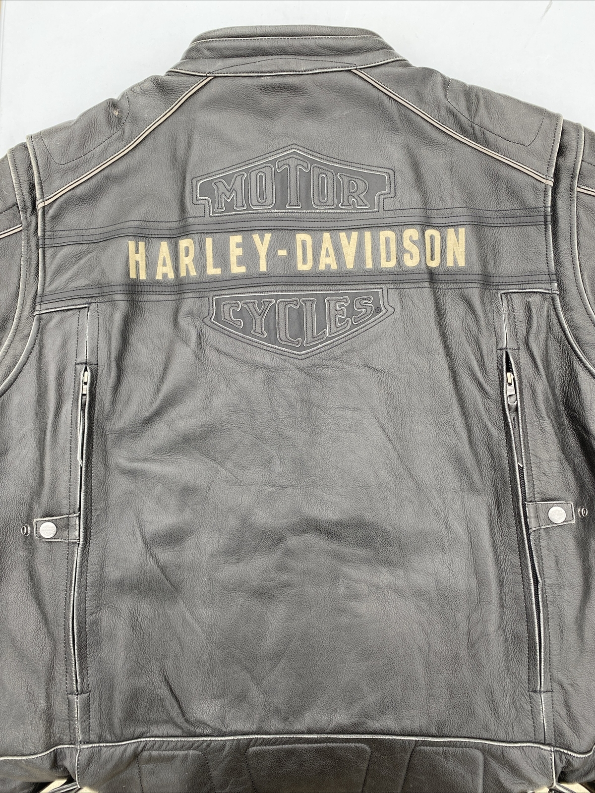 Authentic Harley Davidson Men PASSING LINK Distressed… - Gem