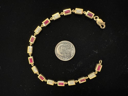 Ruby Diamond 18 K Jennifer Myer Bracelet | eBay