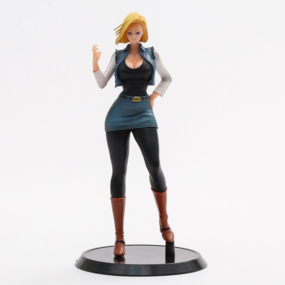 Dragon Ball Anime Figures Android 18 Figure DBZ PVC Statue Model Toys ...
