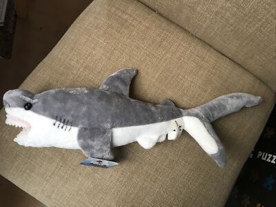 Wildlife Artists Shark Plush Discovery Channel Shark Week Double row ...