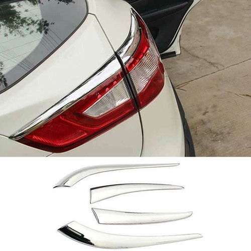 For Nissan Rogue Sport 2017-2022 Chrome Rear Tail Light Eyebrow Strip ...