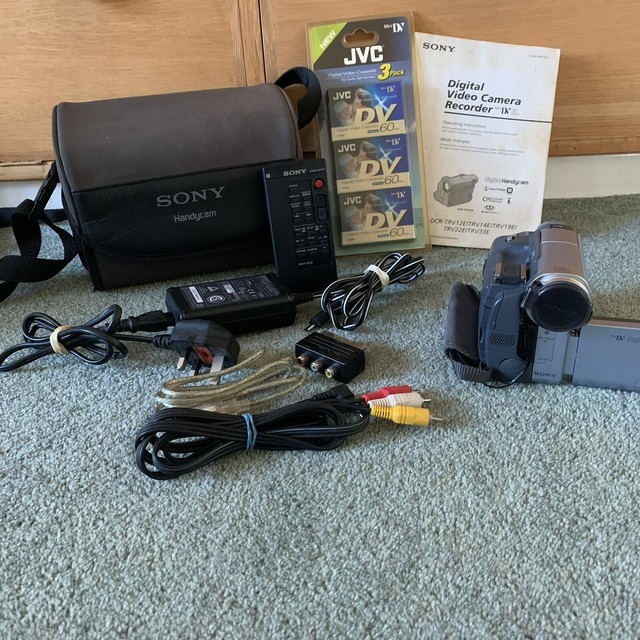 Sony DCR-TRV22E 8 MB Camcorder for sale online | eBay