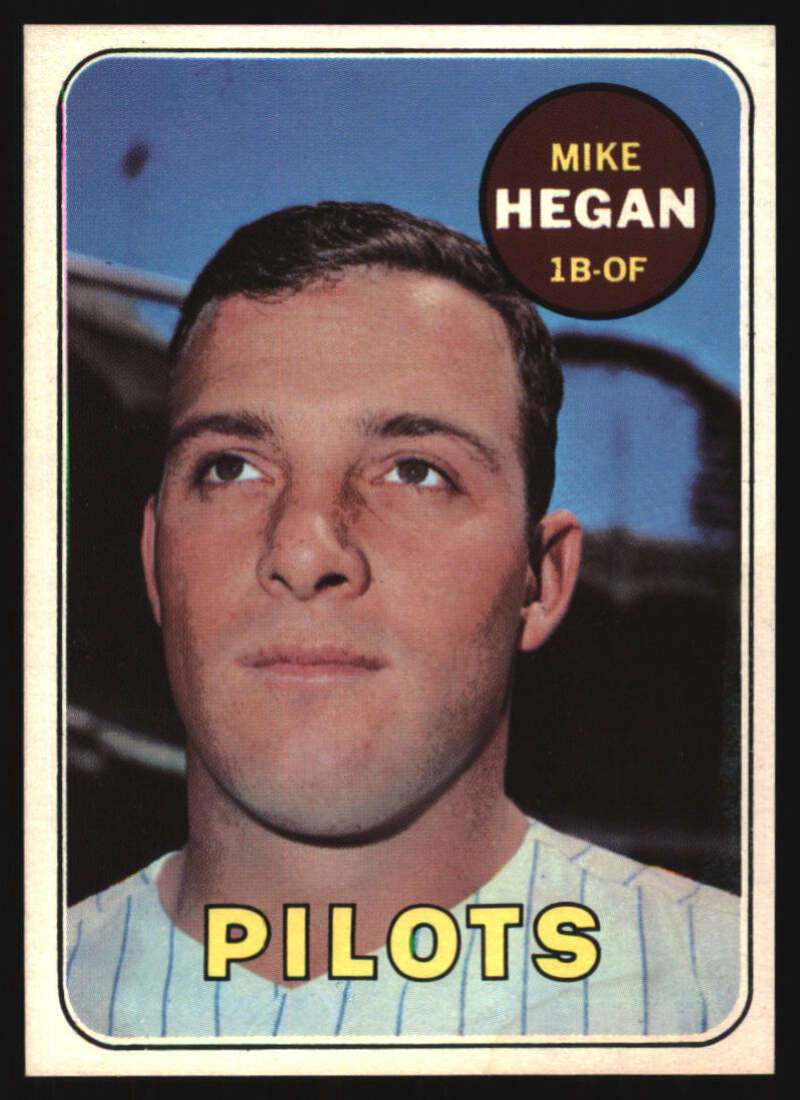 1969 Topps #577 Mike Hegan EXMT+ Pilots 571508 | eBay