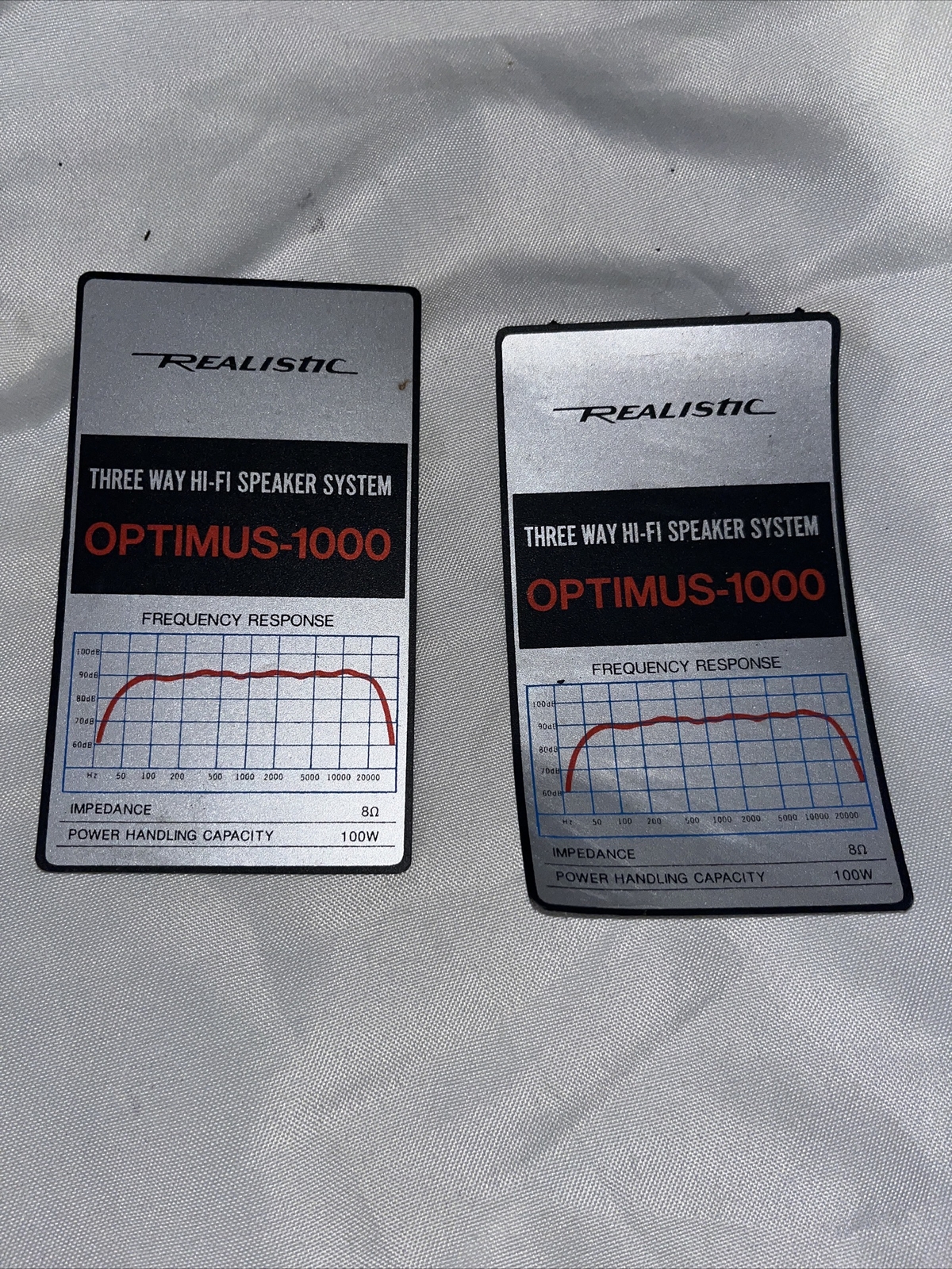 4" Woofer 12114 for Optimus Pro 7 (radio Shack) for sale online | eBay