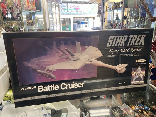 Estes Star Trek Klingon Battle Cruiser No. 1274 Skill Level 4 Sealed | eBay