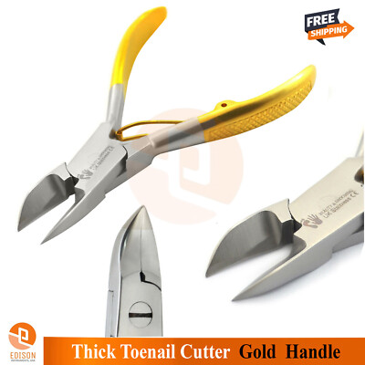 Professional Thick Toe Nail Cutter Podiatry Heavy Duty Ingrown Toe Nail ...