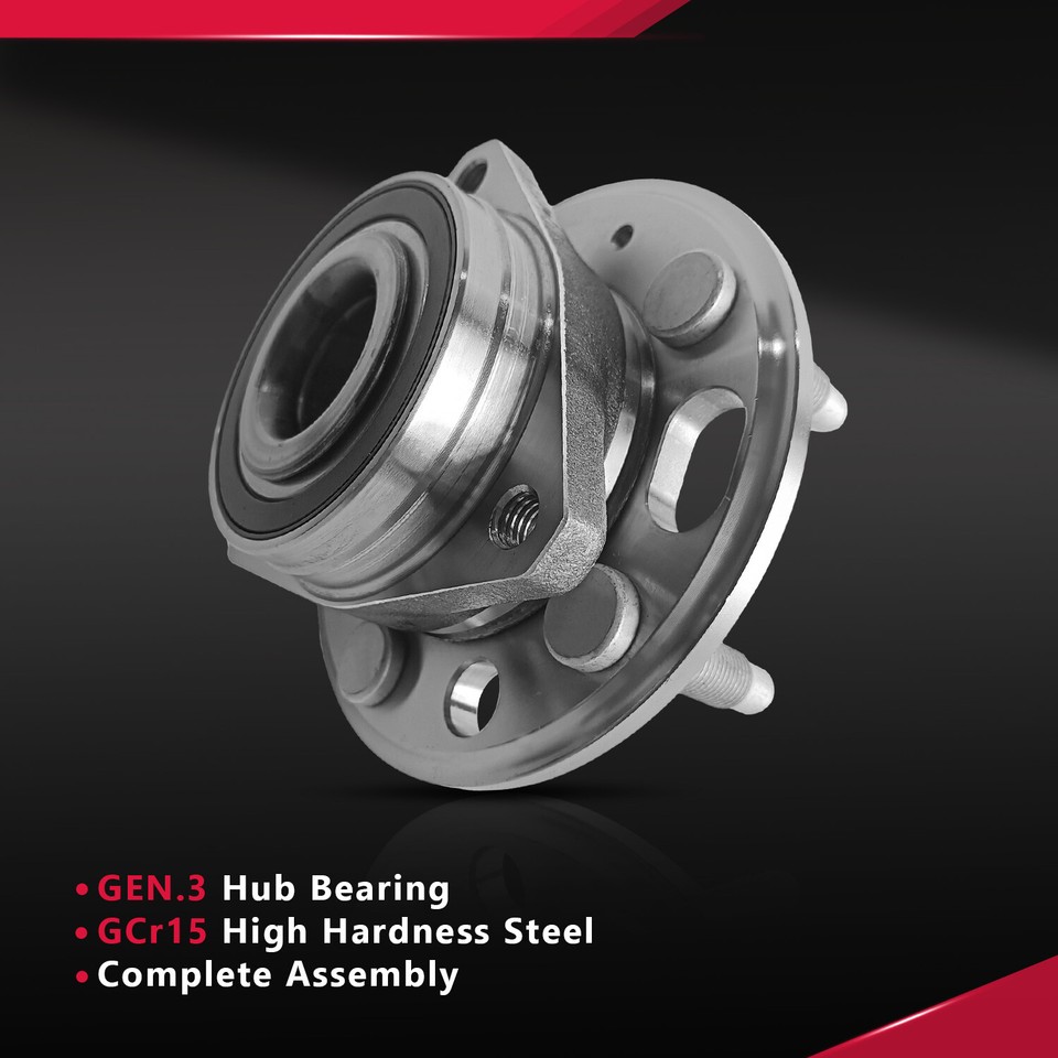 Pair 4WD Front Wheel Hub and Bearings for Ford F-150 Lincoln Mark LT ...