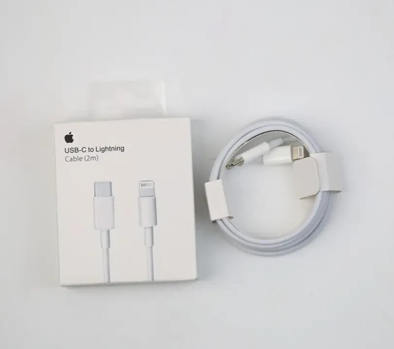 Apple Lightning Cable to USB-C - 2M(6FT)OEM Apple USB-C to Lightning ...