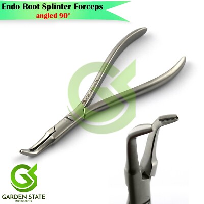Endodontic Root Splinter Forceps Broken Endo File Removal Angled 90 ...