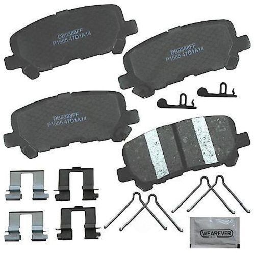 Carquest Professional Platinum Ceramic Rear Disc Brake Pad Set CARQUEST ...