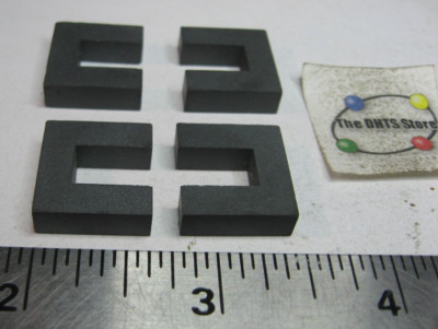 U-Form Square Ferrite Iron Powder Core 5/8 x 11/16 x 3/16 CS - NOS Qty ...