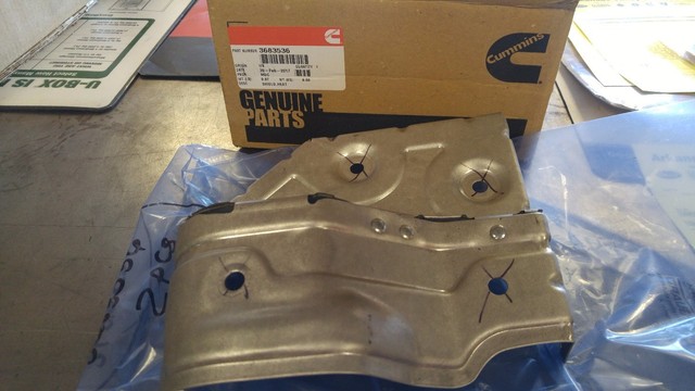 Cummins ISX DPF Heat Shield 3683536 Check out Our - 7035 for sale ...