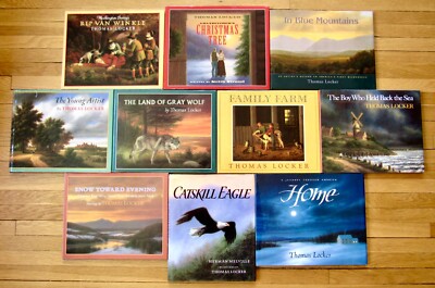 Lot 10 THOMAS LOCKER Picture Books Rip Van Winkle Young Artist 1st/1st ...