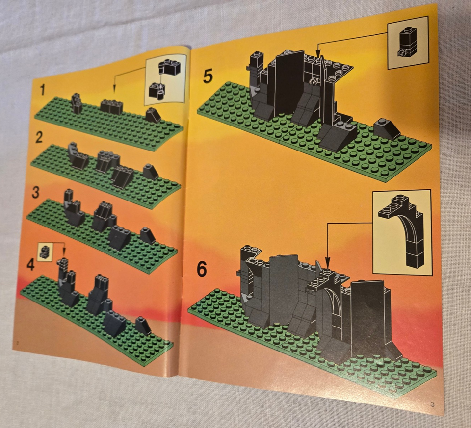 LEGO 6054 Forestmen's Hideout - Forest - complete 100% w/box & manual ...