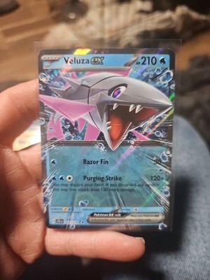 Veluza ex 043/159 Journey Together Ultra Rare Holo Pokemon Card NM | eBay