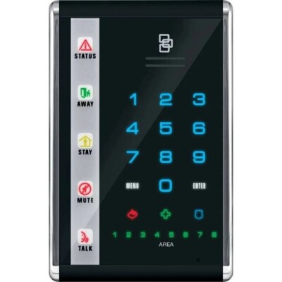Interlogix GE Security NetworX NX-1812E Touch LED Keypad, Vertical ...