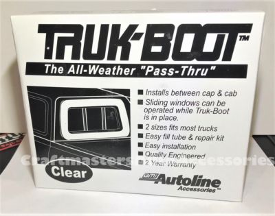 Truck cap/ Truk Inflatable window boot # TC100 20" x 13" Plastic (20000 ...