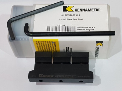 1pc A2TEN2020X26 CUT-OFF BLADE TOOL BLOCK KENNAMETAL | eBay