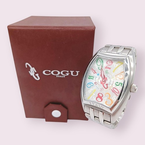 COGU Jumping Hour Automatic Watch - Italy Design, , Unique Dial | eBay
