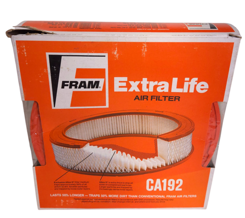 Fram CA192 Air Filter NOS - AC A178CW Lee AFL-178 Mopar L-189 Purolator ...