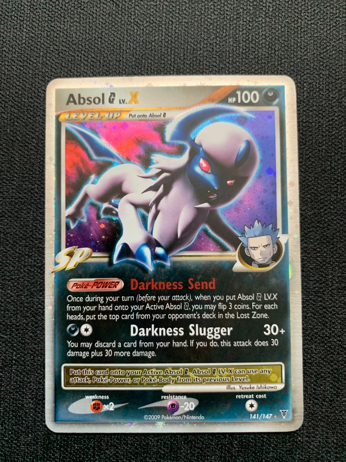 Pokémon TCG Absol [G] LV.X Supreme Victors 141/147 Holo Rare Holo LV.X ...