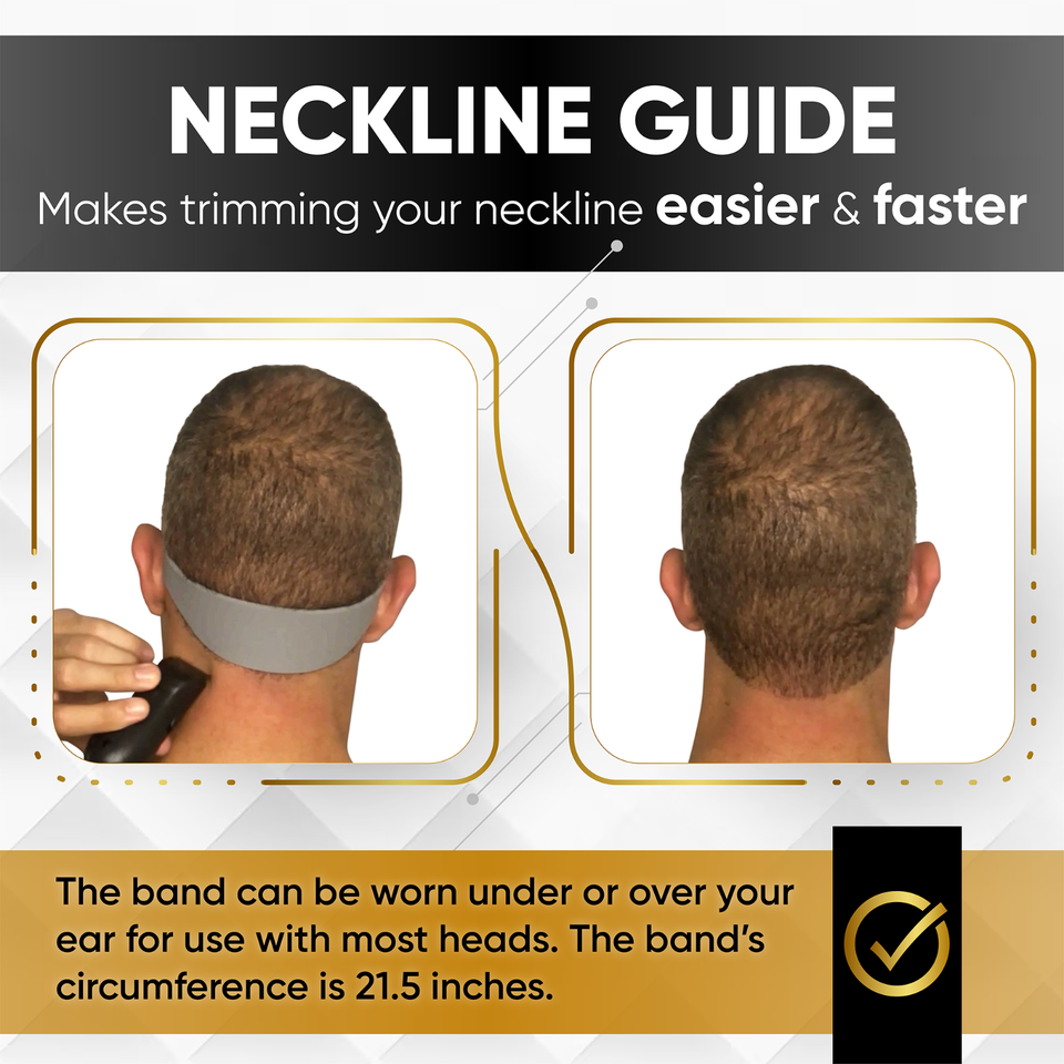 Fade Guide X - Fade Haircut Guide without the edges and Neck Template ...
