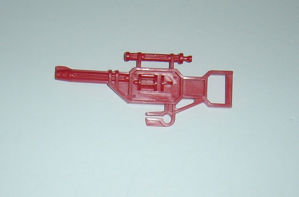 Vintage 1986 Mattel - Bravestarr Fort Kerium Playset - Red Gun Weapon ...