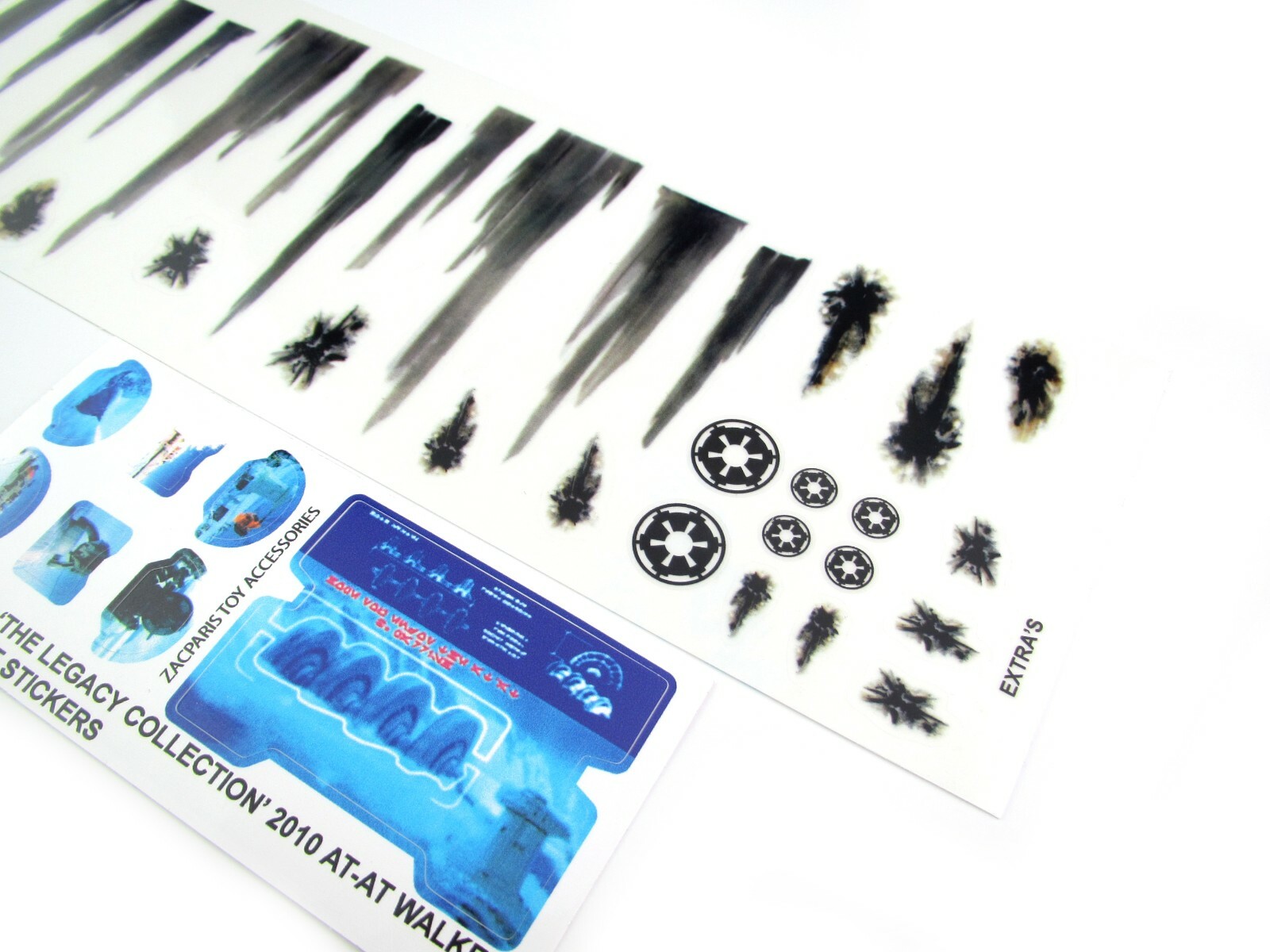 STICKERS for STAR WARS LEGACY COLLECTION AT-AT Walker Hasbro ATAT ...