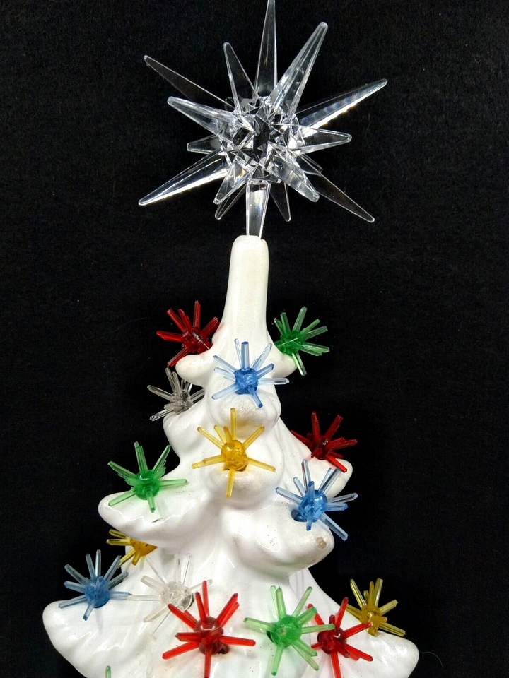 Large Moravian Sputnik 3D Star Topper for Ceramic Christmas Tree Lights ...