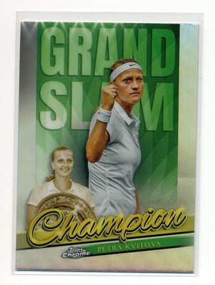 2024 Topps Chrome - Petra Kvitova Grand Slam Champion #GSC-PK Card | eBay