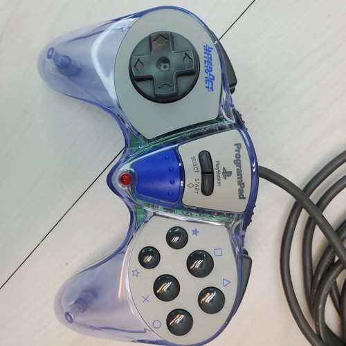 Interact ProgramPad PlayStation Controller Translucent Blue for PS1 ...