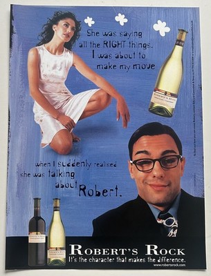 ROBERT'S ROCK - 2001 Full page UK magazine ad print ad | eBay UK