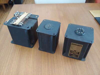 Vintage Trimax High Spec Sealed Transformer and Choke Set For Valve Amp ...