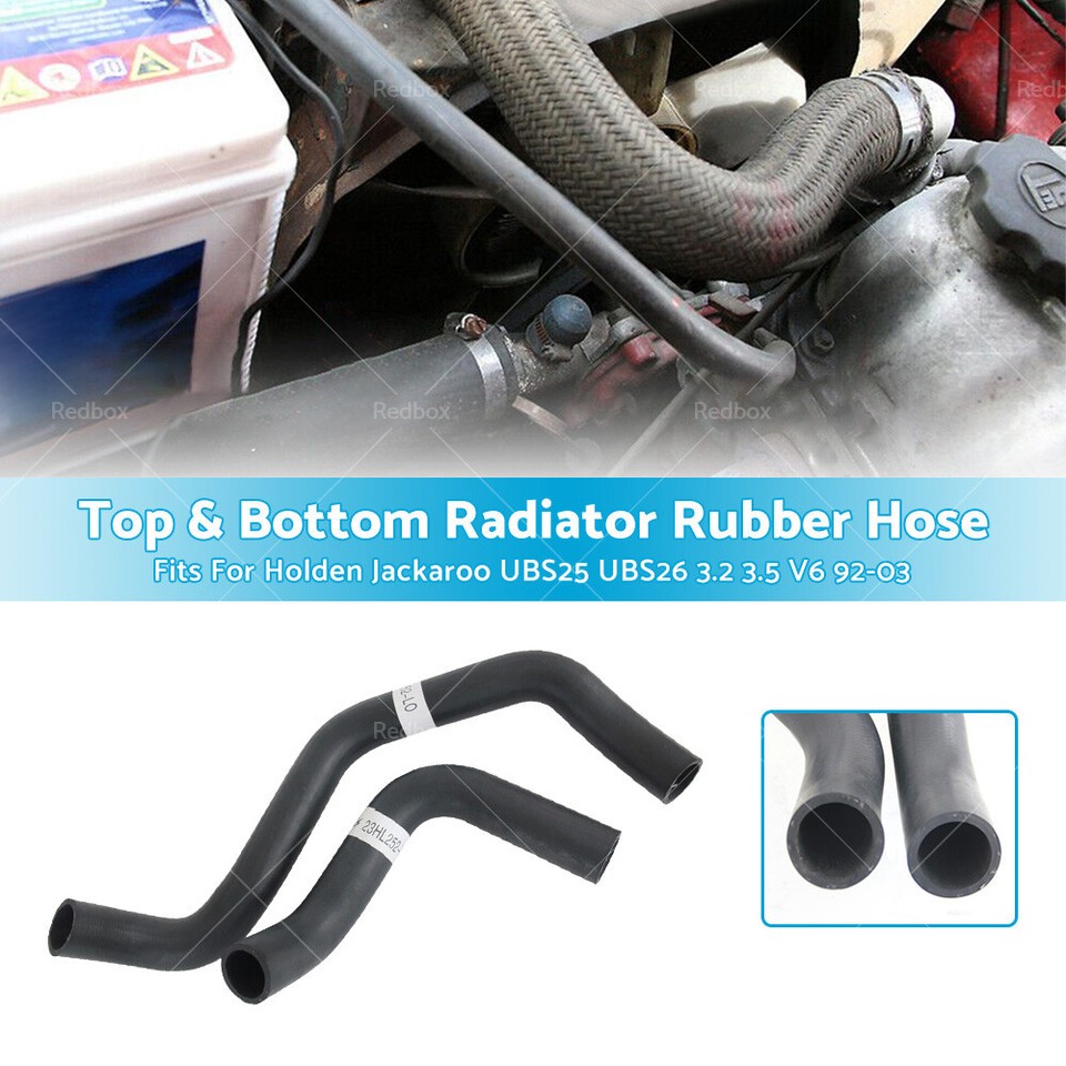Radiator Rubber Hose Suitable For 1992-1998 Holden Jackaroo UBS II 3.2 ...