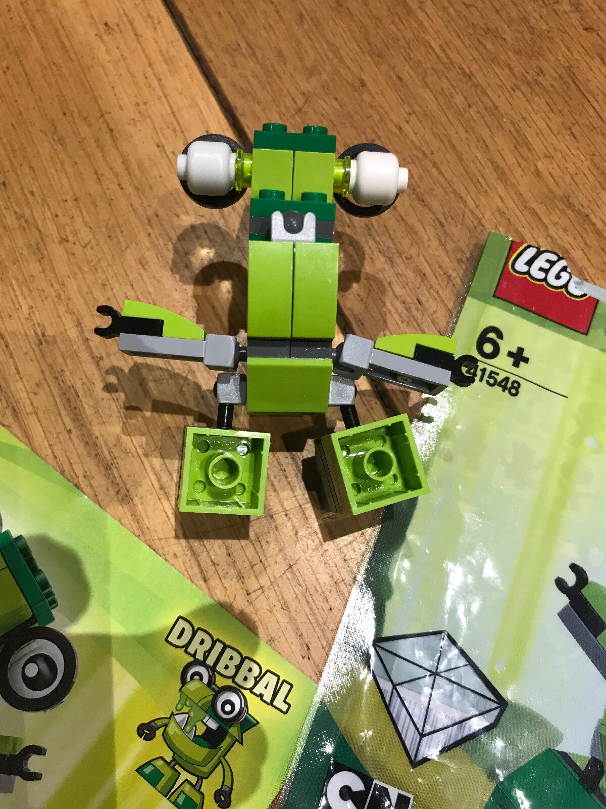 Preloved LEGO Mixels Wave 6 Green Dribbal 41548 Bag, Instructions, All ...