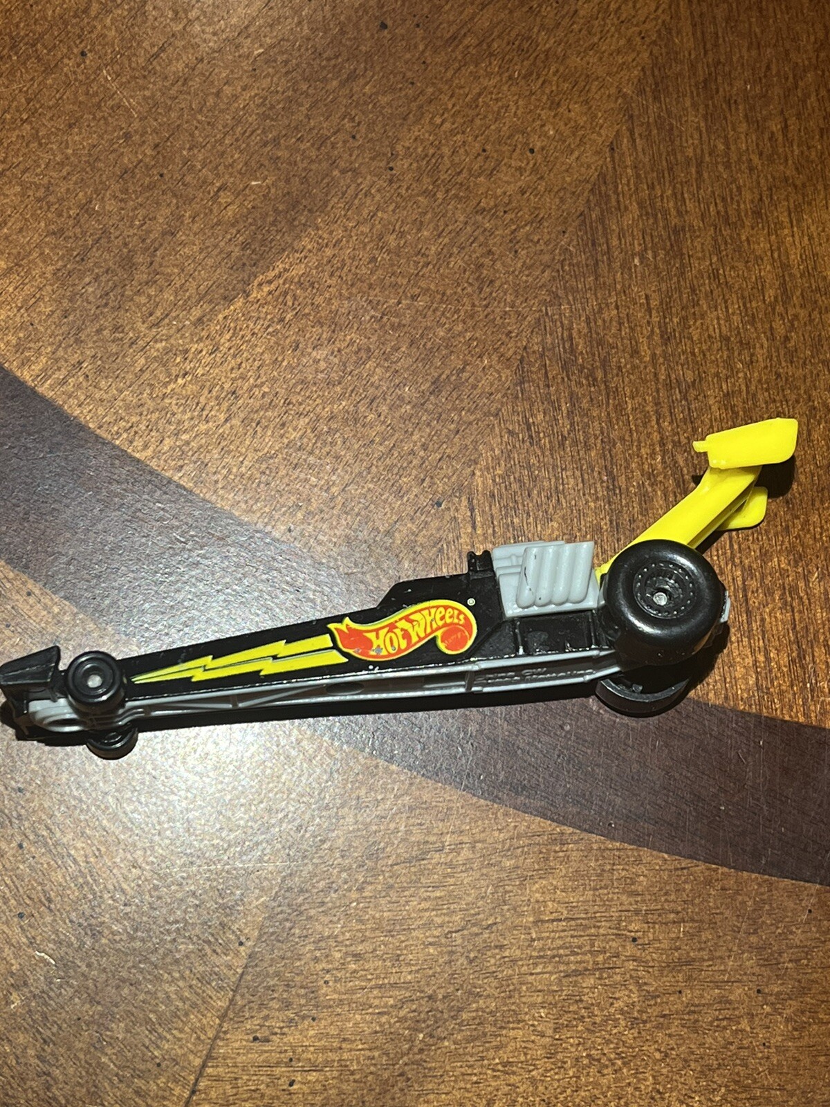 Vintage 1993 Hot Wheels Mattel Lightening Bolt Dragster 5" Drag Racer ...