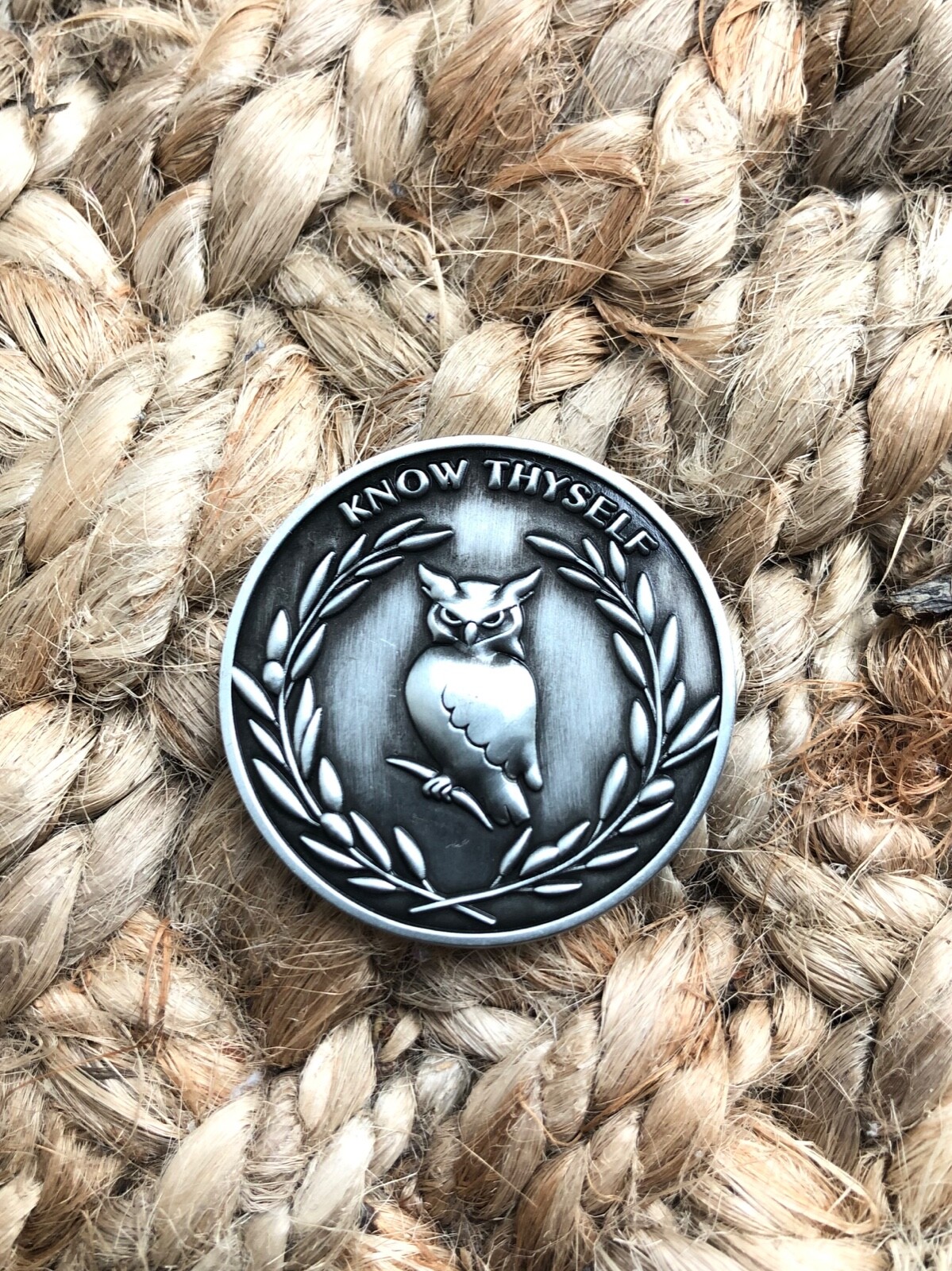 Socrates Coin - Know Thyself- Wisdom - Athena | eBay