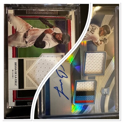 Bryan de la cruz autograph Spectra RPA and Mem Patch 3 And 2 | eBay
