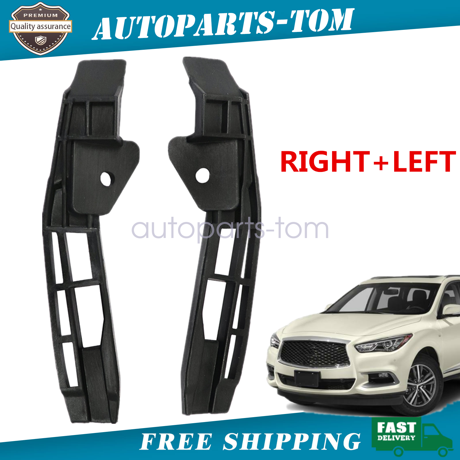 New Front Bumper Support for Infiniti QX60 JX35 62224-3JA0A 62225-3JA0A ...