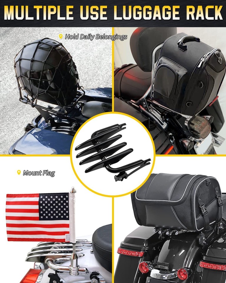 Fit For Harley Davidson Road Glide Ultra Custom Detachable Stealth ...