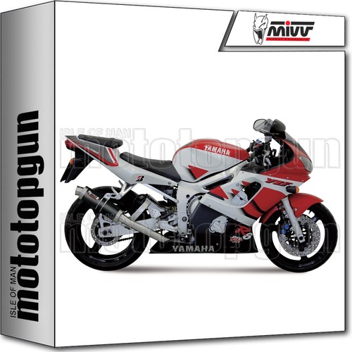 MIVV EXHAUST OEM GP CARBON YAMAHA YZF 600 R6 2001 01 2002 02 | eBay ...