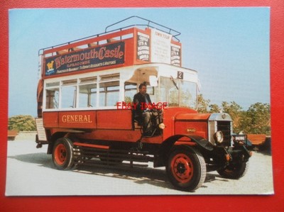 POSTCARD REPLICA OF 1910 LONDON BUS - ILFRACOMBE OMNIBUS CO | eBay UK