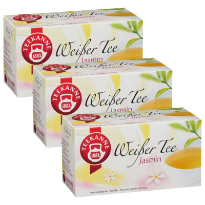 Teapot White Tea Jasmine Mild in Flavor 20 Tea Bags 25g 3 Pack | eBay UK