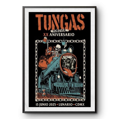 Tungas at Lunario in Ciudad de México, MX on Jun 15 2025 Tour Poster | eBay