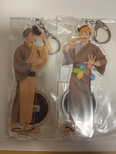 Haikyuu Acrylic Stand Keychain Atsumu Osamu Miya Twins Set of 2 Yukata ...