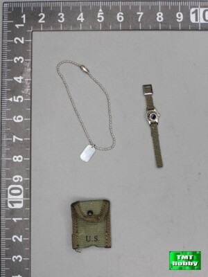 1:6 Scale DID V80174 Vietnam War US Army Lt Col Moore - Watch + Dog Tag ...