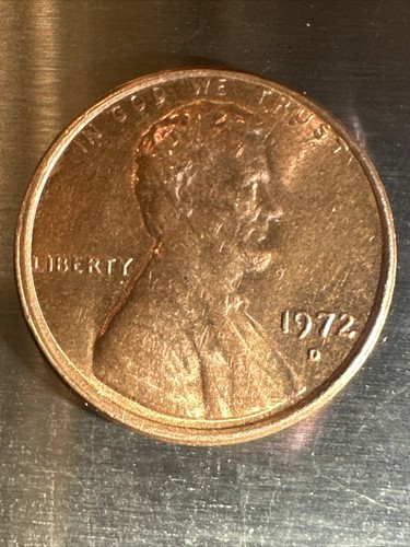 1972 d penny error Fading/Missing E From Epluribus | eBay