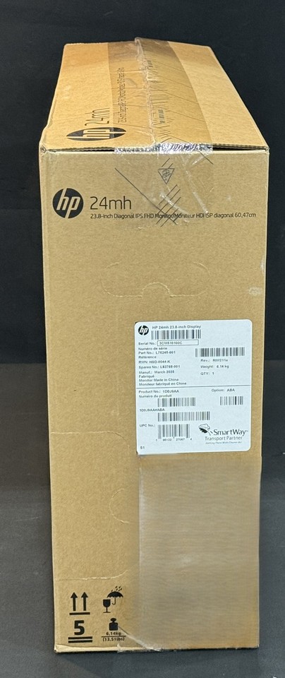 HP 24mh 23.8" FHD IPS LED Monitor Jet Black New Sealed | eBay