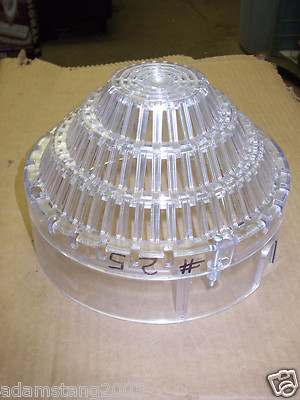 STI 85Y2 PLASTIC CLEAR SMOKE DETECTOR FIRE ALARM GUARD WITH BOTTOM | eBay